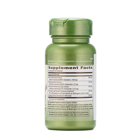 Gnc Liver Support Formula Capsules Nutrabay™