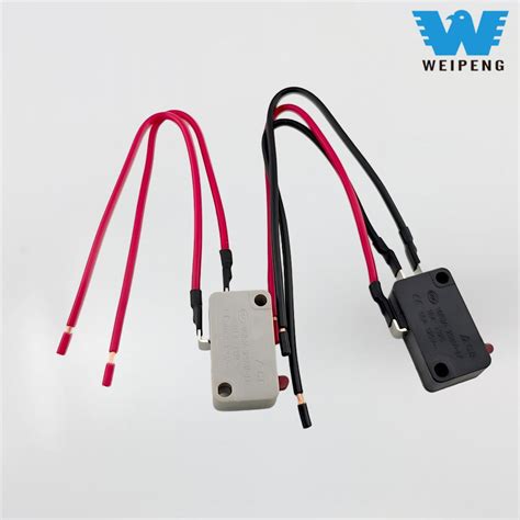 China High Temperature Resistant Micro Switch With Lead Wires Suppliers
