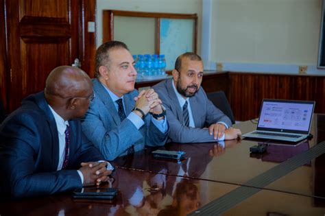 DKT NCHEMBA AKUTANA NA UJUMBE WA KAMPUNI YA ORASCOM MoF Ministry