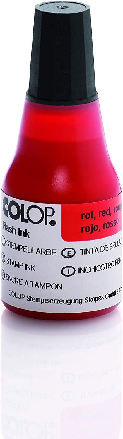 Colop Eos Ink Red 25ml Office Products
