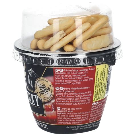 Continental Beef Jerky Pepper Cracker 55 G Shop Apotheke