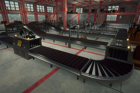 Conveyor Works Low Poly Factory Asset Pack 3d 산업도구 Unity Asset Store