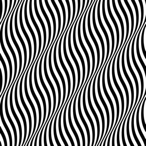 Monochrome Op Art Checkered Pattern Seamless Vector Background Stock Vector By ©murmurbear