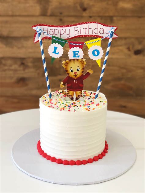Daniel Tiger Cake Delivery Los Angeles Sweet Es Bake Shop