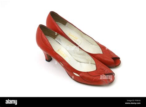 Red Peep Toe Heels Hi Res Stock Photography And Images Alamy