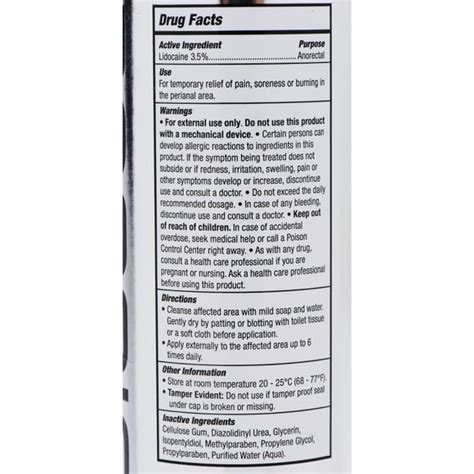Desensitizing Lube