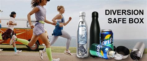 2025 Stainless Steel Hidden Tumbler Water Bottle Stash Box Diversion Safe With Huge Storage 10