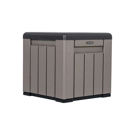 Lifetime Outdoor Storage Cube 25 Gallon Lifetime Outdoor Storage Cube 25 Gallon