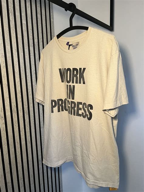 Gallery Dept Gallery Dept Work In Progress Shirt Grailed