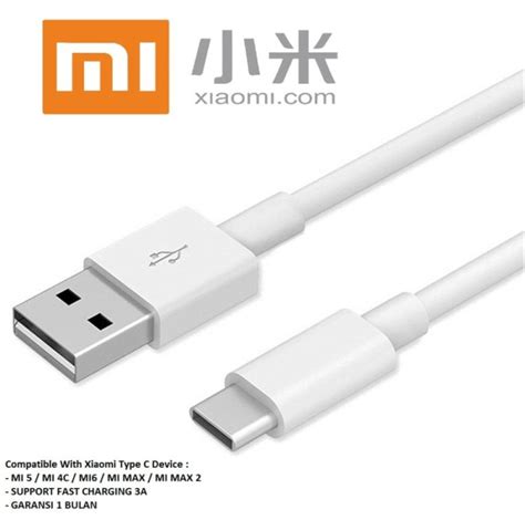 Jual Redmi T Kabel Data Type C XIAOMI USB Cable Tipe C Shopee Indonesia