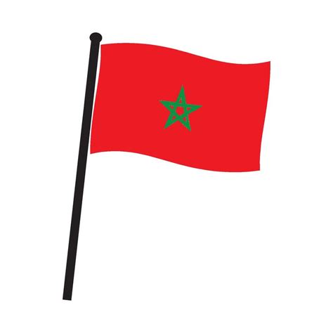 Morocco Country Flag 46658891 Vector Art At Vecteezy