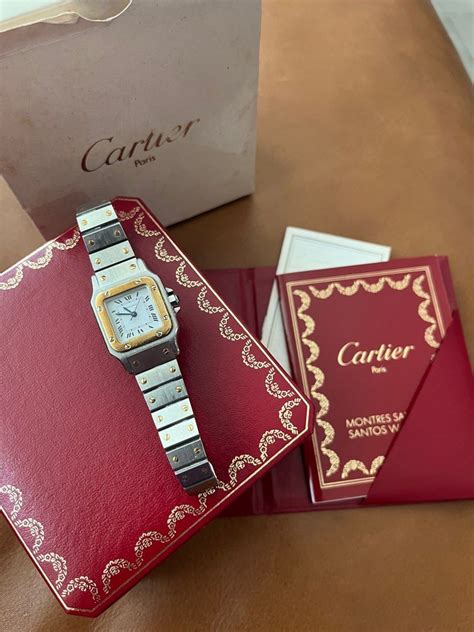 Cartier Vintage Santos Luxury Watches On Carousell