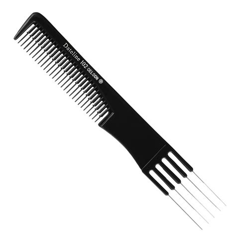 Dateline Professional Black Celcon Mkii 102 Teasing Comb Dateline Imports