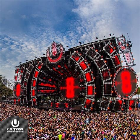 Ultra 2014 Day 1 Outdoor Stage Ultra Music Festival Stage Lighting Design