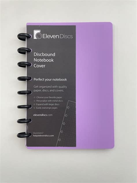 Purple Disc Bound Notebook Tul Discbound Notebook Soft Covers 55x85