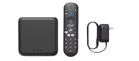 Xumo Stream Box 4k With Remote And Power Adapter