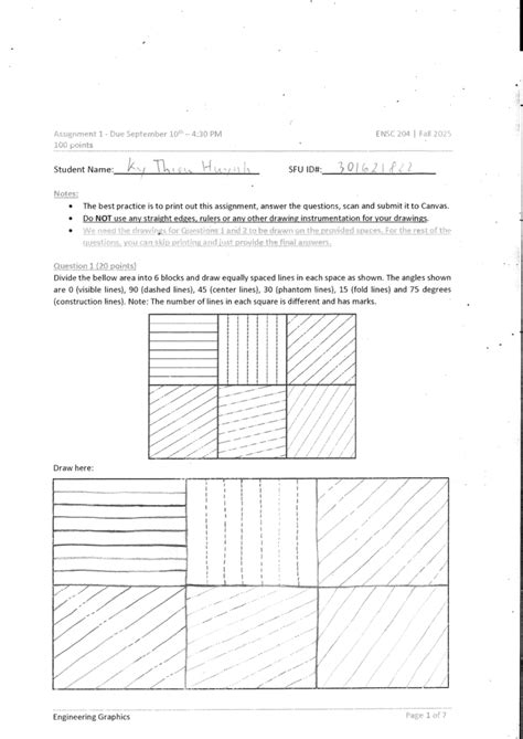 Ensc 204 Fall 2025 Assignment 1 Guidelines And Instructions Studocu