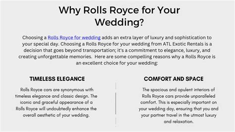PPT - ATL Exotic Rentals: Rolls Royce for Wedding PowerPoint Presentation - ID:12817037