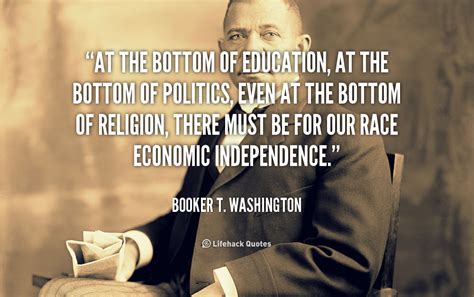 Booker T Washington Quotes On Education Quotesgram