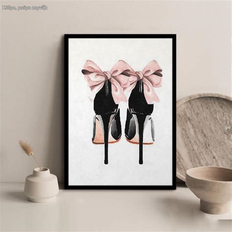 Bow High Heels Poster