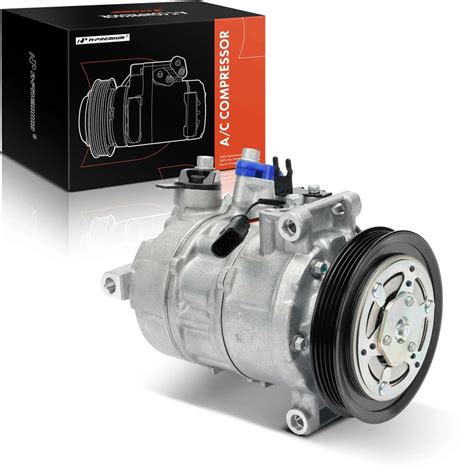 2021 Porsche Panamera Ac Compressor With Clutch With 4 Groove Pulley A