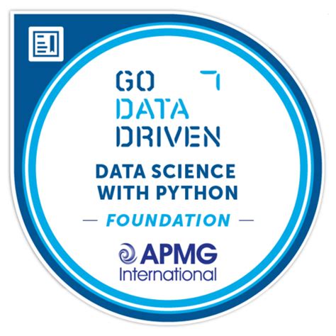 Data Science With Python Foundation Credly