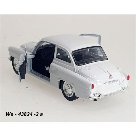 Welly 1:34-39 Škoda Octavia 1959 1:? (white) - code Welly 43824, modely ...