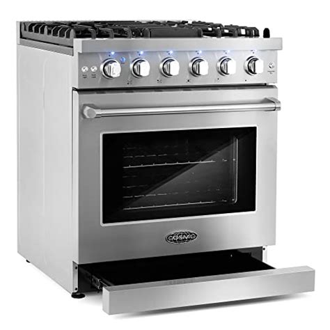 Cosmo Cos Epgr304 Slide In Freestanding Gas Range With 5 Sealed Burners