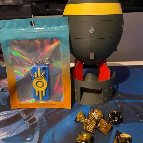 Mini Nuke Prop Container Fanart Themed Storage Box Etsy
