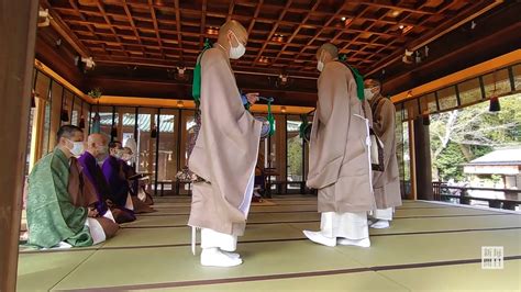 僧侶ゆったり、そして上品に踊る 「踊躍念仏」の奉納 静岡 毎日動画