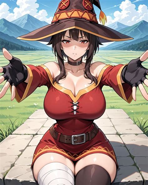 Konoha Waifus Megumins Explosive Ecstasy Porn Comics And Sex Games