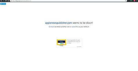 Applenewspublisher Site Is Not Usable Issue Webcompat Web Bugs GitHub
