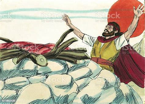 Elia Berdoa Foto Stok Unduh Gambar Sekarang Elijah Prophet Elisha Nabi Istock