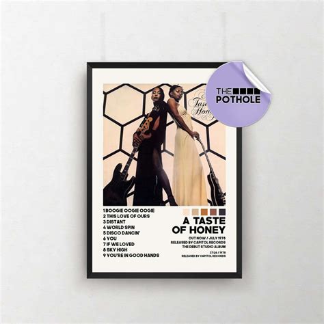 A Taste Of Honey Poster Album Cover Poster Poster Print Wall Art