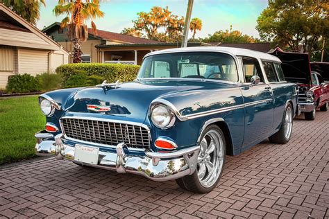 Restored 1955 Chevrolet Bel Air Nomad Station Wagon 52 Off