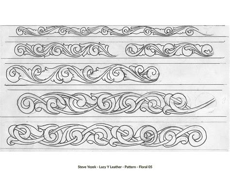 Steve Yezek Belt Pattern 05 Leather Crafters And Saddlers Journal