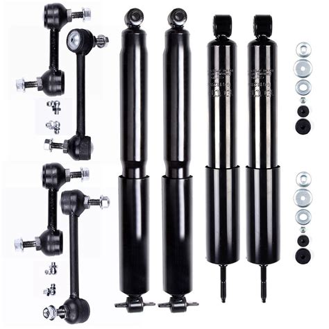 Front Rear Absorber Shocks And Sway Bar Link For 04 12 Chevy Colorado
