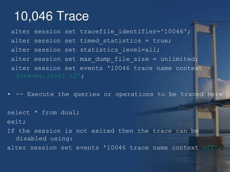 Ppt Oracle Tracing Powerpoint Presentation Free Download Id1736179