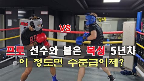 프로와 스파링하는 복싱 5년차 이 정도면 수준급이제 Boxing 복싱 권투 스파링 복싱스파링 복싱다이어트 유산소운동 맨몸운동 챔피언 프로권투