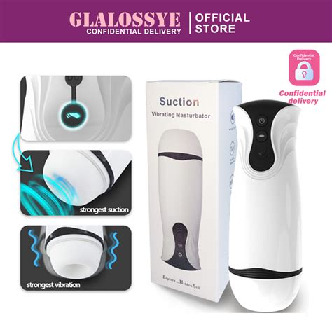 Glalossye Sucking Aeroplane Cup Intelligent Voice Auto Masturbator Deep
