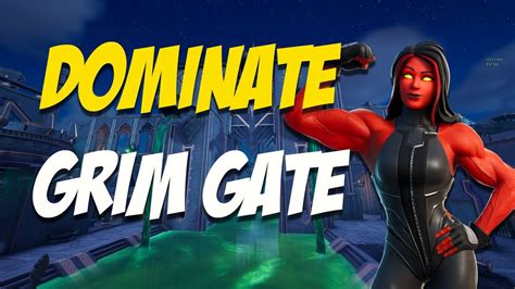 Grim Gate Drop Strategy And Boss Safe Fighting Fortnite Fortniteclips Grimgate Youtube