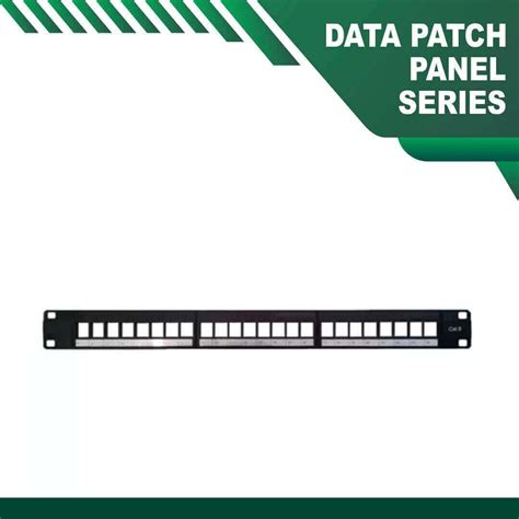 Best Data Patch Panel 24 Port Cat6 19 Inch Unloaded Tmt