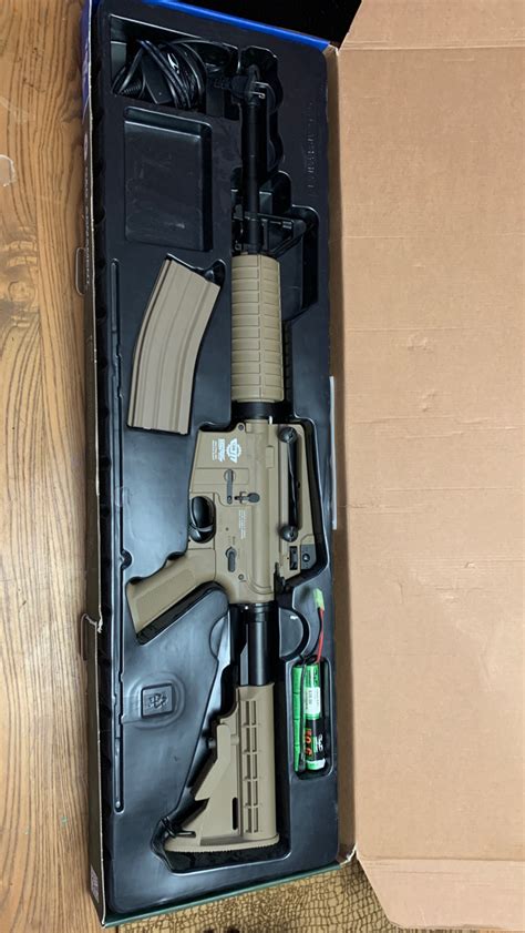 Sold Gandg Cm16 Hopup Airsoft