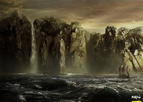 Scylla And Charybdis As Represented In The Odyssey Charybdis A Sea