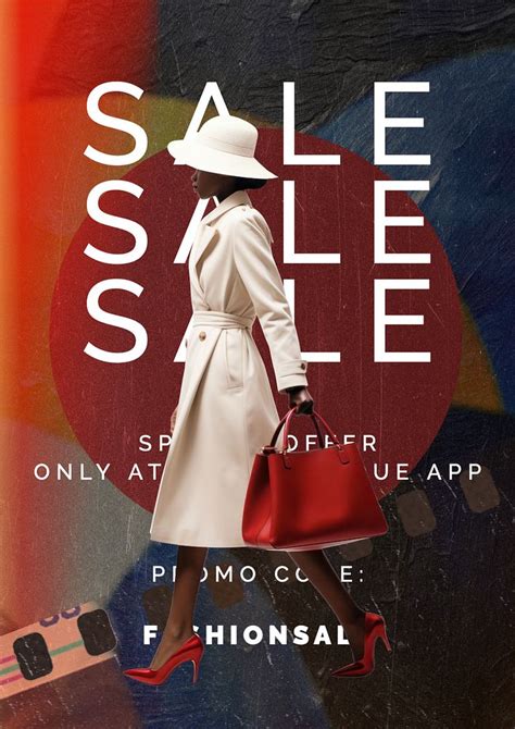 Clothes Store Sale Poster Template Free Editable Template Rawpixel
