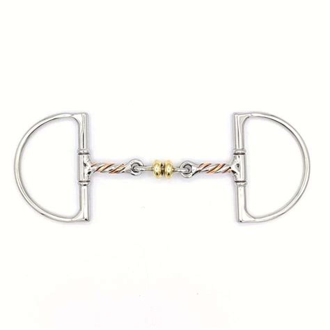 Hunter Dee Copper Twist Roller Bit Equine Outfitters Llc