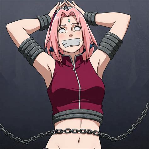 Bound Sakura Haruno By Brotha343 On Deviantart