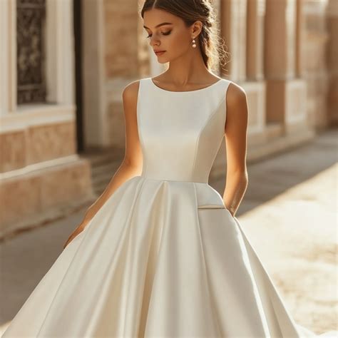 American Satin Dress Designs For Weddings Timeless Elegance In Every