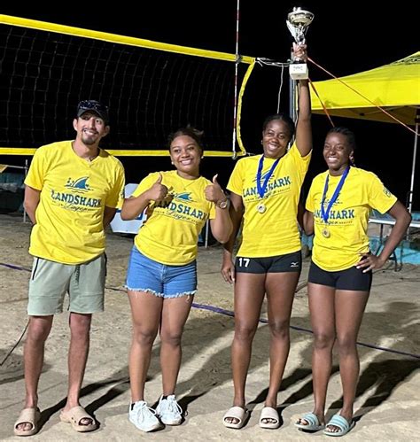 Nelissa Ramirez And Nandi Sabal Win Bva National Female Beach Volleyball Championship Amandala