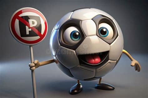 Animated Soccer Ball Officer Patrols Parking Lot A Hilarious And